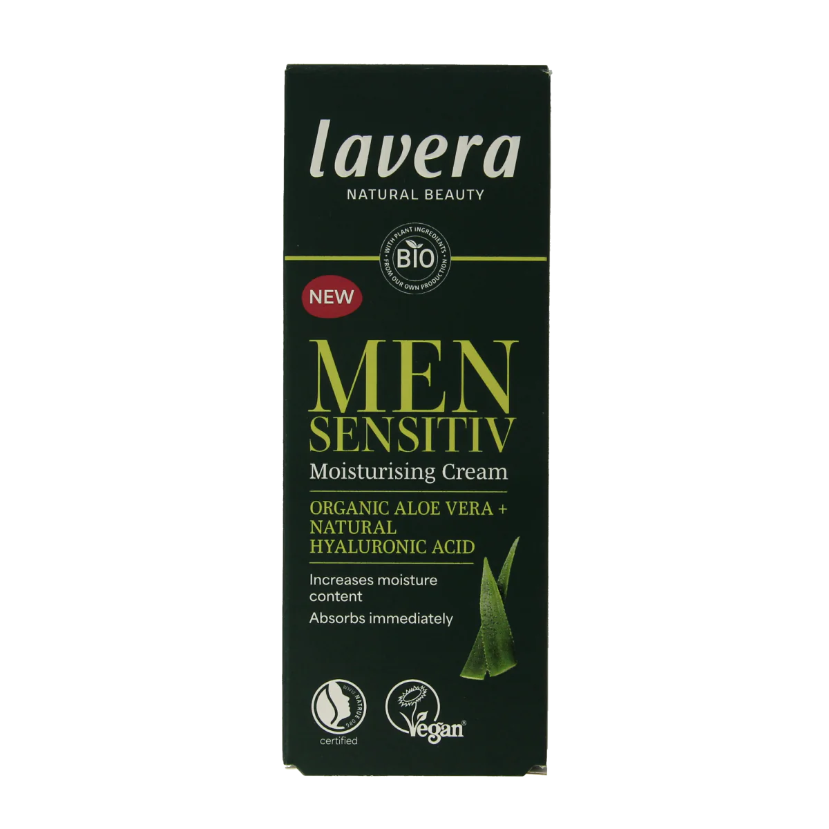 Lavera Men sensitiv moisturizing cream bio